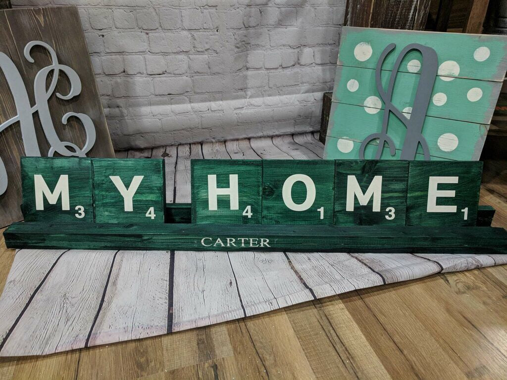 Scrabble Tiles Gallery | Hammer & Stain